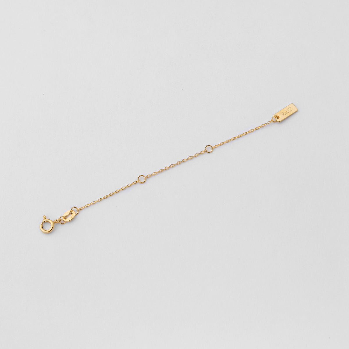 3" Adjustable Chain Extender | Gold or Silver, Tarnish-Free - Raiz